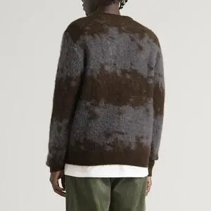 Gramicci Mohair Splatter Sweatshirt - Slate Splatter