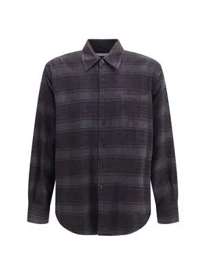 Our Legacy Above Checked Shirt - Gray