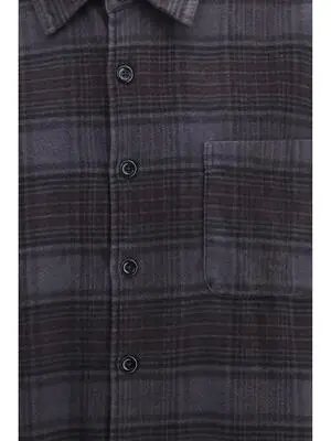 Our Legacy Above Checked Shirt - Gray