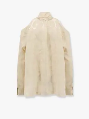 Dior Silk Top With Floral Print