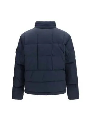 Stone Island Cotton Nylon Tela Jacket - Blue