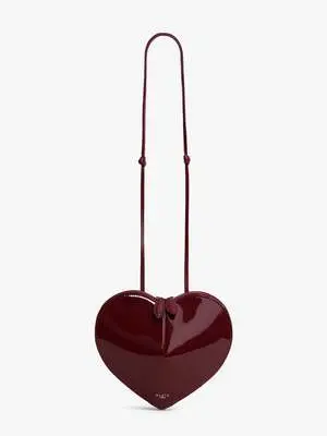 Alaïa Le Coeur Patent Leather Crossbody Bag - Multicolor