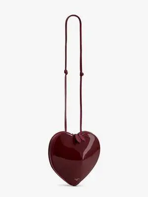 Alaïa Le Coeur Patent Leather Crossbody Bag - Multicolor