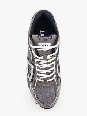 Dior B30 Countdown Sneaker In Suede And Technical Mesh - Multicolor