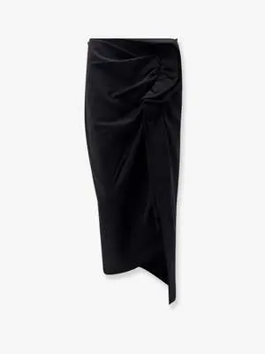 Dries Van Noten Cotton Midi Skirt