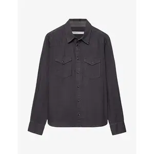 ALLSAINTS Hanway Double-pocket Woven Shirt