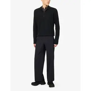 Veilance Half-zip Conic Knit Wool Jumper