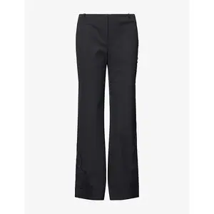 SAMSOE SAMSOE Sabonnie Lace-trim Woven Trousers