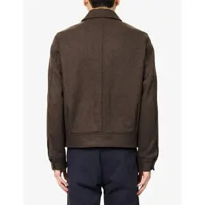 Paul Smith Harrington Zip Wool-blend Jacket