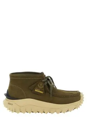 Moncler Clarks 'trailgrip Wallabee Gtx' Ankle Boots - Green