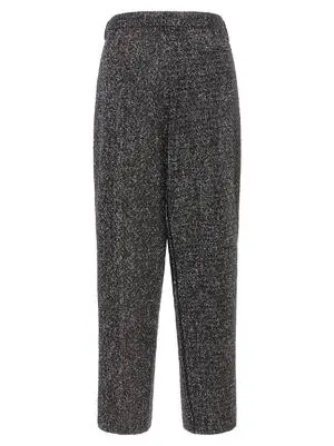 Missoni Lamé And Sequin Yarn Pants - Black