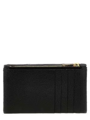 Saint Laurent Cassandre' Card Holder - Black