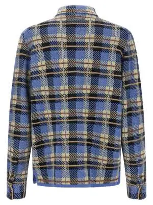 Guest In Residence Plaid Work' Shirt