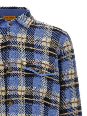 Guest In Residence Plaid Work' Shirt