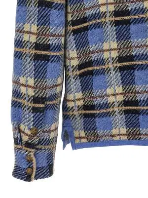 Guest In Residence Plaid Work' Shirt
