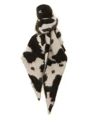 Guest In Residence Guest In Residence Women 'Grizzly Cowhide' Scarf Multicolor