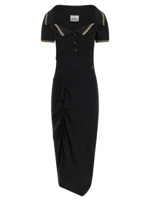 VIVIENNE WESTWOOD Long Monday Pulling' Dress - Black