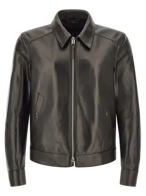 TOM FORD Blouson Nappa - Black