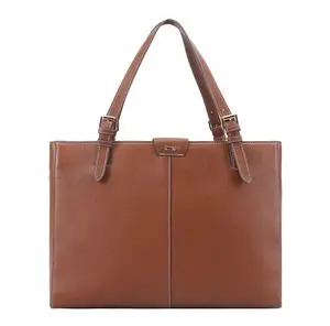 Paul Costelloe Argo Leather Tote - Brown