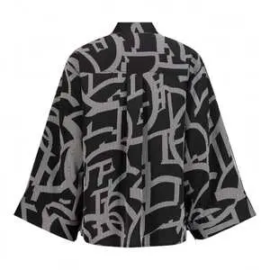 BELYED HANDCRAFT Black / White Kimiya – Set Shirt & Pants Pyjama Style Belyed