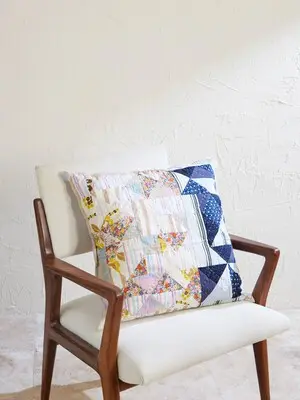 A.p.c. I Can't Explain Patchwork Cotton-blend Cushion - Multi