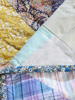 A.p.c. My Generation King Patchwork Linen-blend Throw