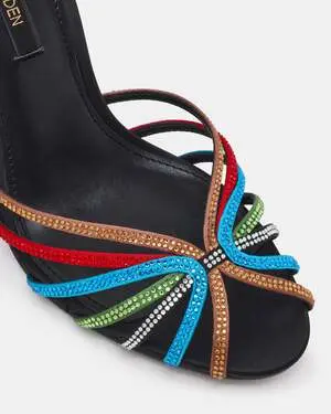 Steve Madden Mizuna Rhinestones Strappy Heels