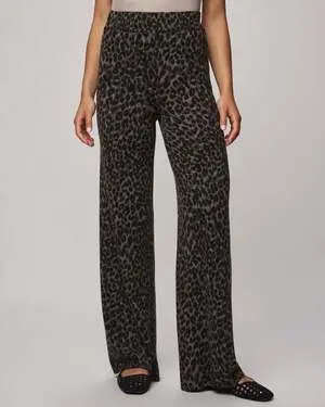 Splendid Leopard Lounge Sweater Pant