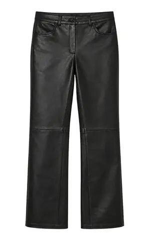 Black Leather Trousers