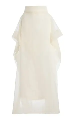 SLOAN Exclusive The Cascade Organza Maxi Skirt