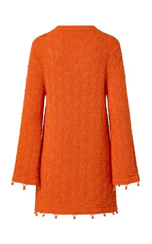 ROAME Divina Cotton-blend Mini Dress