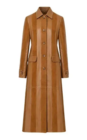 ZUT The Beacon Suede Coat - Tan