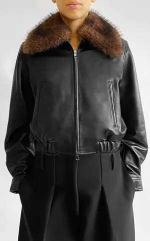 CHAROUX Ani Leather Jacket
