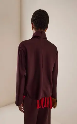SLOAN Exclusive Satin Turtleneck