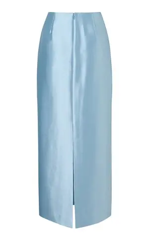 ROAME Caroline Maxi Skirt - Light Blue