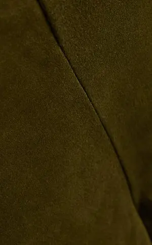 SLOAN Exclusive Suede Low-rise Flared-leg Pants