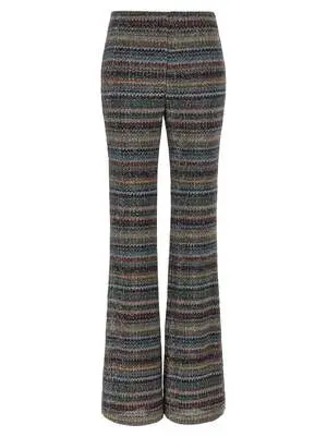 Missoni Weaved Greek Pattern Pants - Multicolor