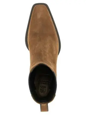 Brunello Cucinelli Precious Loop Detail' Ankle Boots