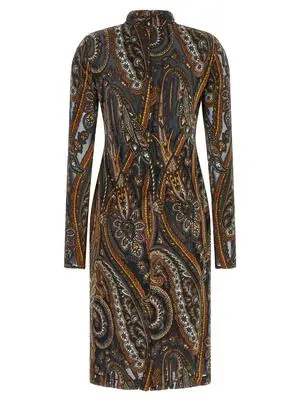 Etro Jacquard Chenille Dress - Multicolor