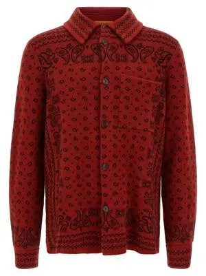 Guest In Residence Wild Rag' Shirt - Red
