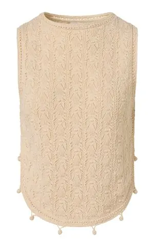 ROAME Soleil Cotton-Blend Top