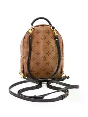 LOUIS VUITTON Palm Springs Reverse Monogram Canvas Mini Backpack - Brown