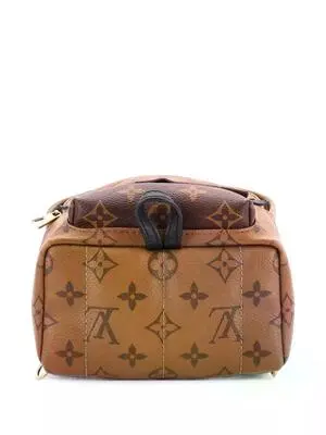 LOUIS VUITTON Palm Springs Reverse Monogram Canvas Mini Backpack - Brown