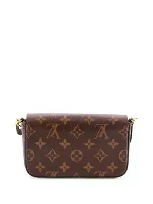 LOUIS VUITTON Felicie Strap & Go Handbag Monogram Canvas Crossbody Bag