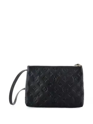 LOUIS VUITTON Twice Handbag Monogram Empreinte Leather Crossbody Bag