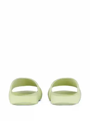 Givenchy Label Slide Mules In Rubber