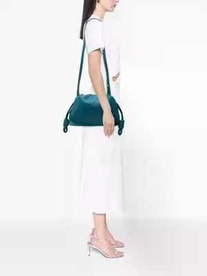 Loewe 2014 Nappa Flamenco Flap Crossbody Bag - Blue