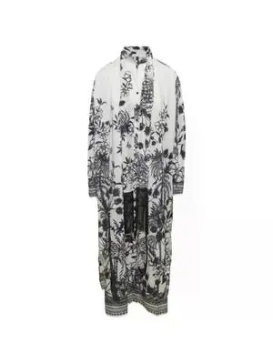 Anjuna Emilia Graphic-print Shirt Dress