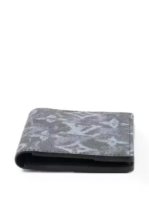 LOUIS VUITTON Pocket Organizer Limited Edition Monogram Pastel Noir Small Wallets - Blue