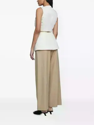 Anna Quan Sia Wrap-front Vest